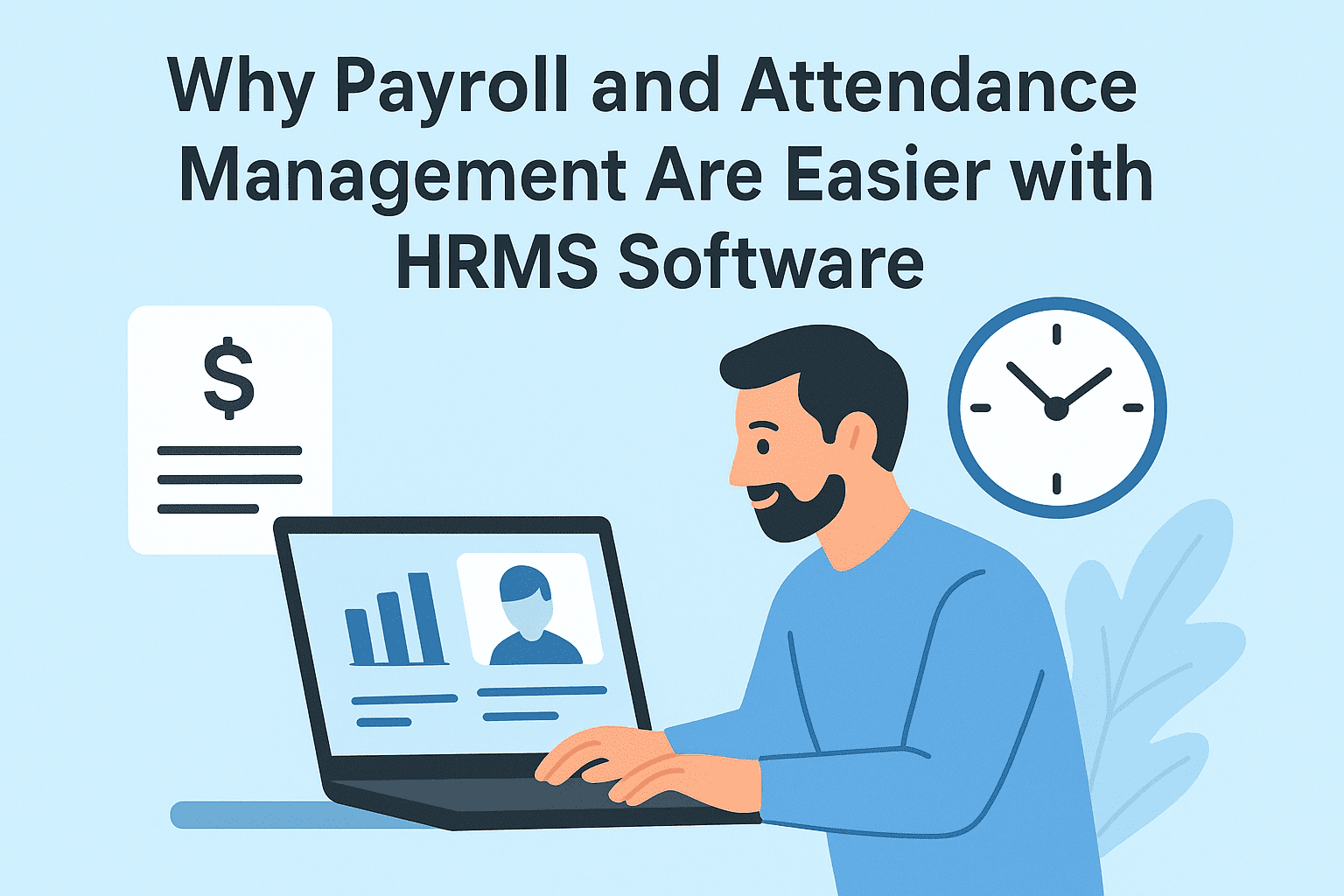 Why Payroll and Attendance Management Are Easier with HRMS Software
